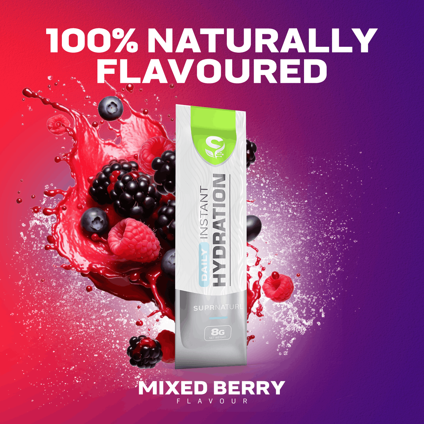 Daily Instant Hydration – Blueberry | Natural Electrolyte Support ...
